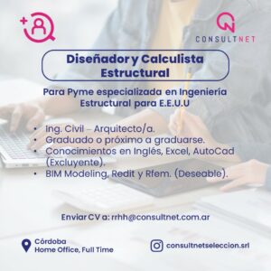 Diseñador/a y Calculista Estructural – Portal SEU – Secretaría de ...